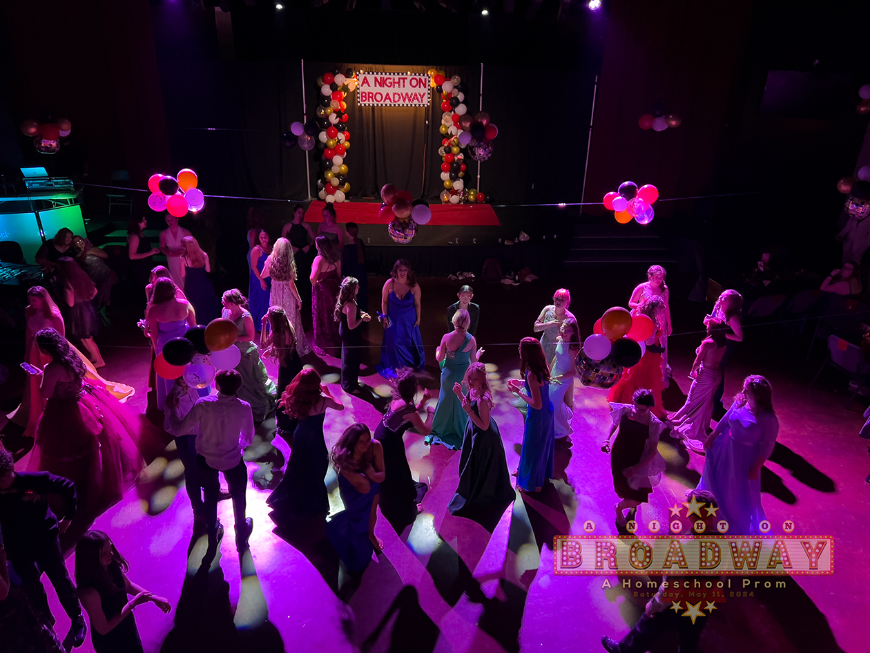 Broadway Themed Prom Takes Center Stage - Homeschool Roster