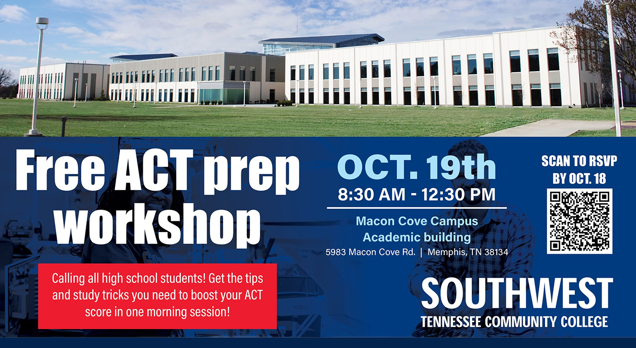 SWTCC Offering Free ACT Prep Workshop - Homeschool Roster