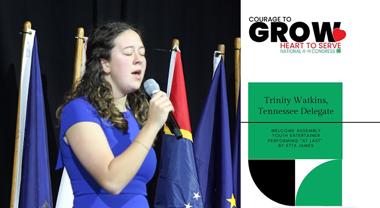 Tennessee’s Trinity Watkins Performs at National 4-H Congress {video ...
